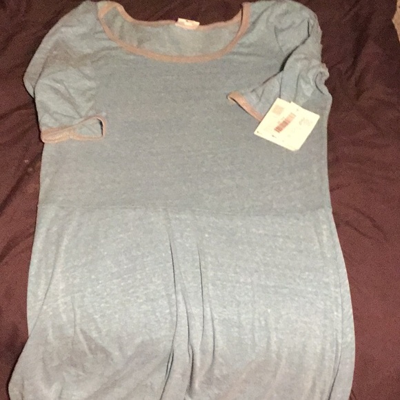 LuLaRoe | Dresses | Lularoe Blue Ana 2x Dress Nwt | Poshmark